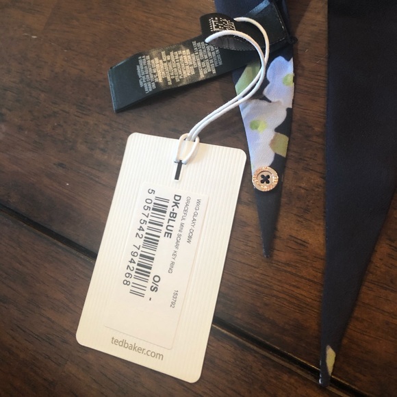 Ted Baker | Accessories | Ted Baker Keyring Keychain Scarf Accessory ...